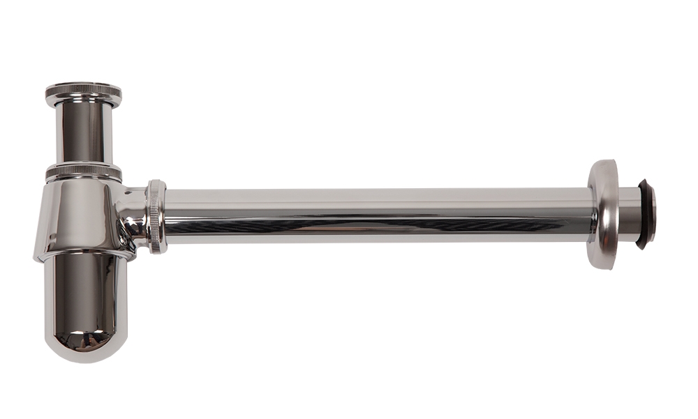 Купить Сифон латунный бутылочный Arrowhead, 1-1/4", рег высоты 120мм ...