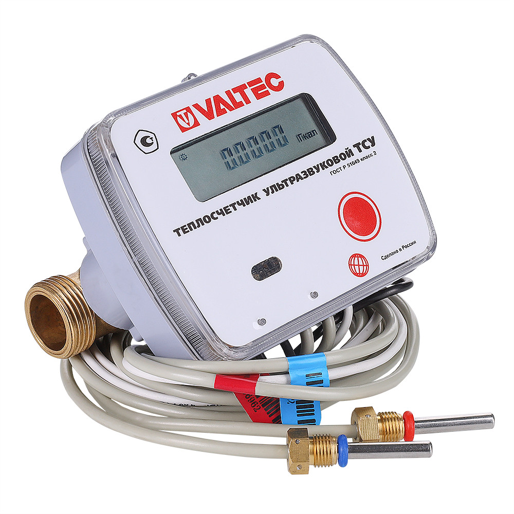Купить Теплосчётчик ультразвуковой, M-Bus, 0,6 м3/час (на обратный тр.) VALTEC TCY-15.06.M.0.00 ...